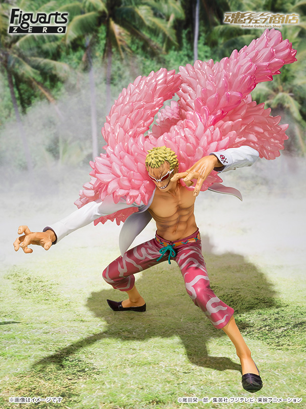 フィギュアーツZERO ドンキホーテ・ドフラミンゴ -ドレスローザ編- 05 - ワンタマ！！ ONE PIECE TAMASHII | 魂ウェブ